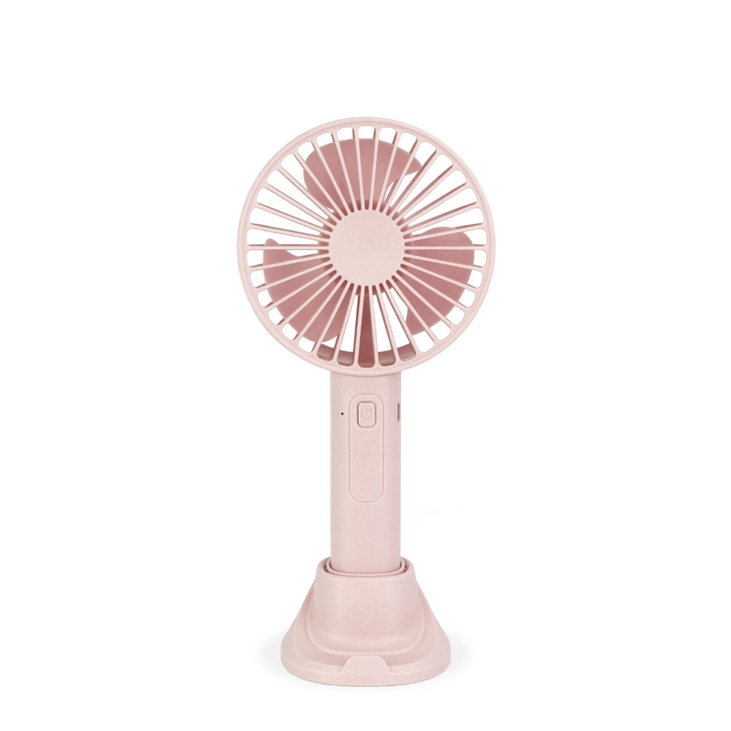 Asaki Fan พัดลมแบบพกพา พร้อมฐานรองโทรศัพท์ ปรับความแรงได้ 3 ระดับ รุ่น ...