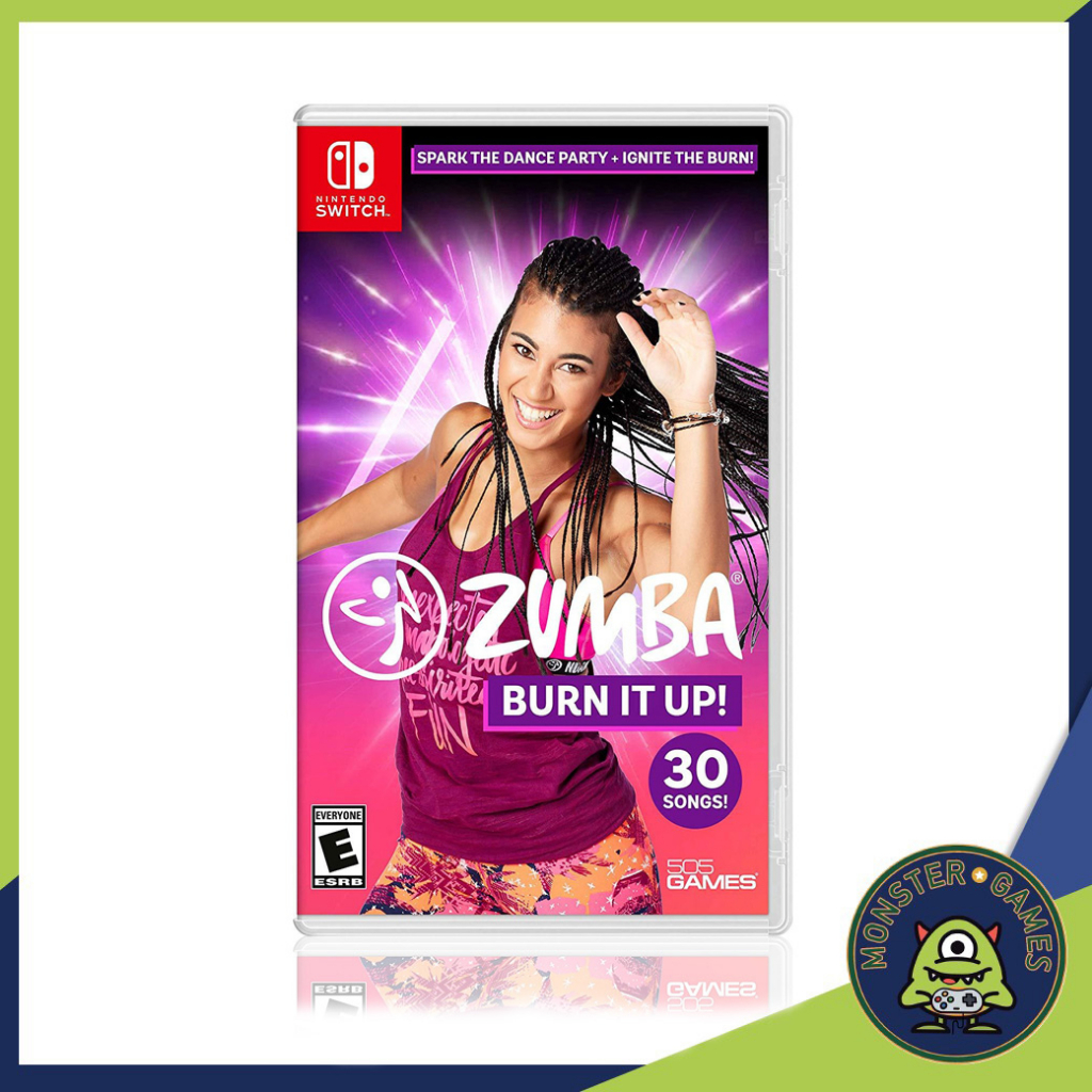 Zumba Burn It Up Nintendo Switch Game แผ่นแท้มือ1!!!!! (Zumba Switch ...