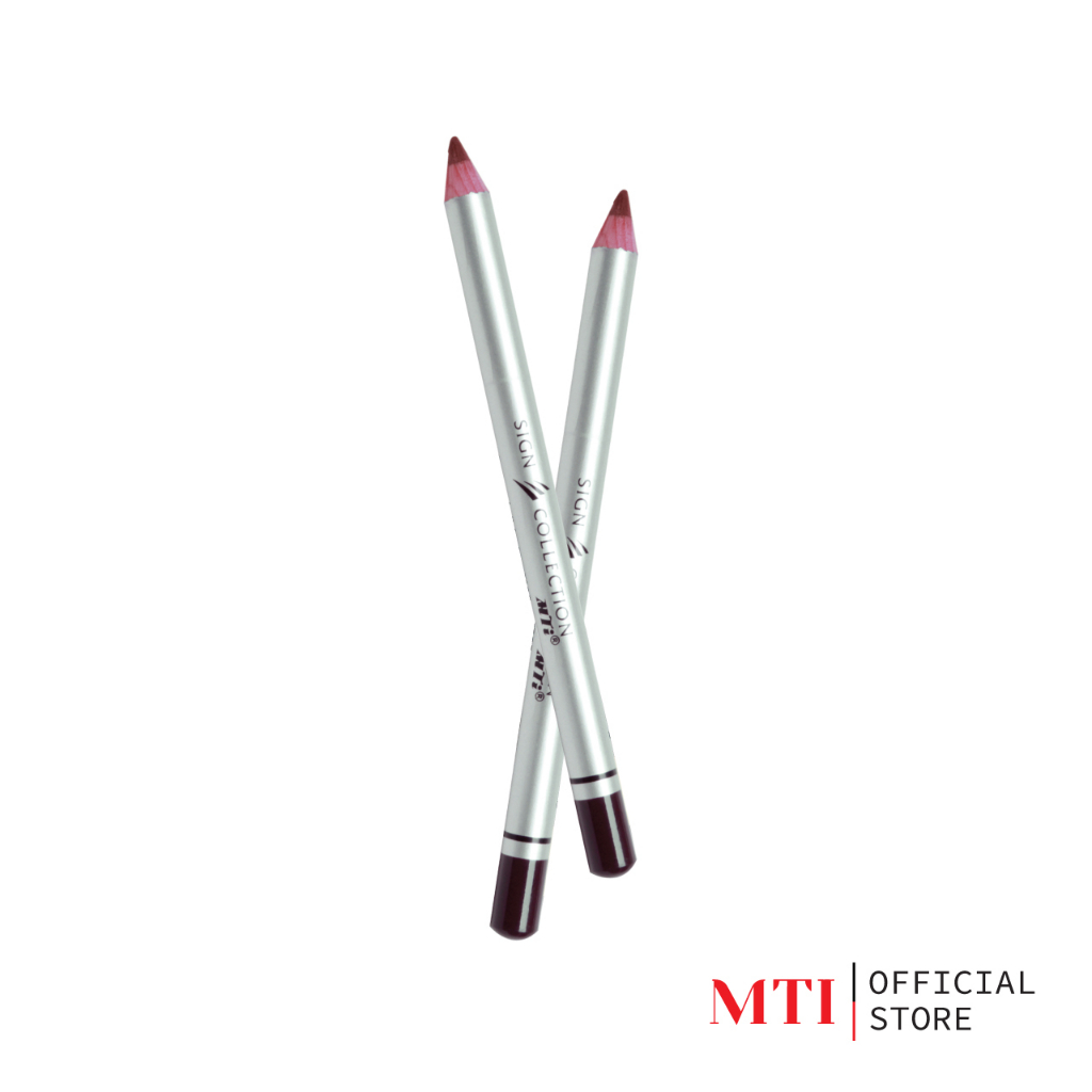 MTI Sign Collection ดินสอเขียนขอบตา คิ้ว สีน้ำตาลเข้ม ขนาด 1.14 กรัม (รหัส CBBI-N2) | Shopee ...
