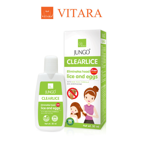 Jungo Clearlice ผลิตภัณฑ์ กำจัดเหา แชมพูกำจัดเหา แชมพู ปลอดสารเคมี ขนาด ...