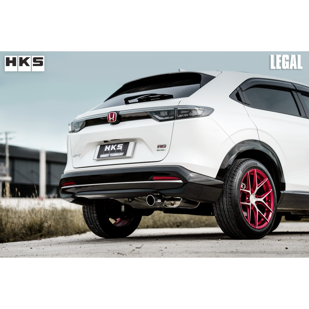 ท่อ HKS Honda HR-V RV5 เครื่อง 1.5 Hybrid ท่อพักปลายคาร์บอนแท้ ตรงรุ่น | Shopee Thailand