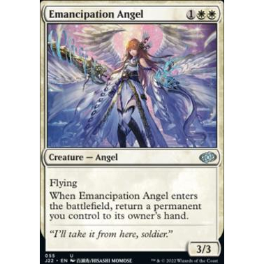 Emancipation Angel การ์ด Magic The Gathering ของแท้จากชุด Jumpstart ...