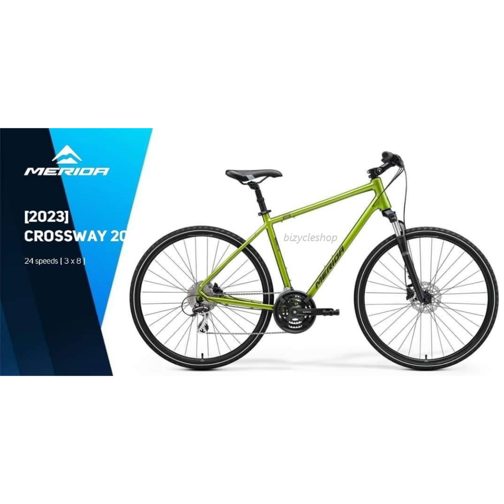 NEW MERIDA CROSSWAY 20 จักรยานไฮบริด ดิสค์เบรค | Shopee Thailand