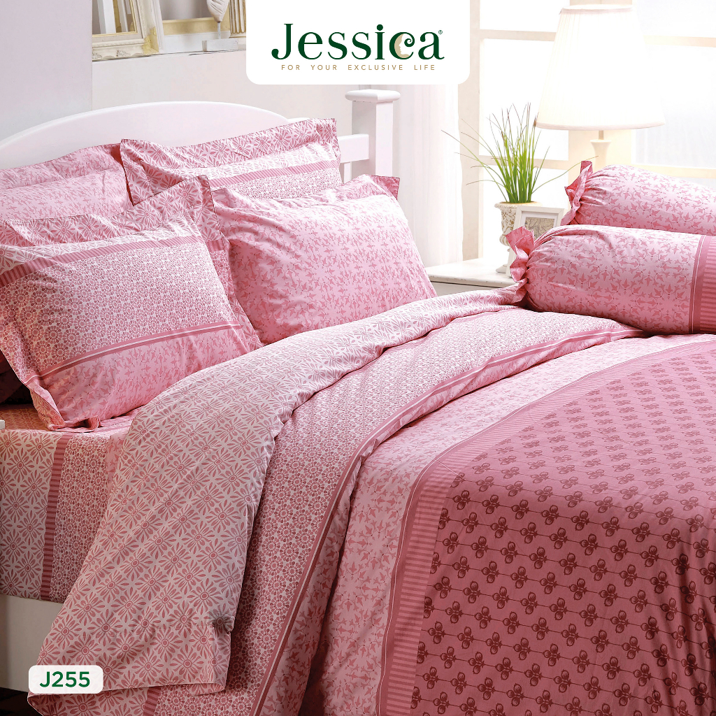 Jessica Cotton Mix J255 ชุดเครื่องนอน ผ้าปูที่นอน ผ้าห่มนวม เจสสิก้า ...