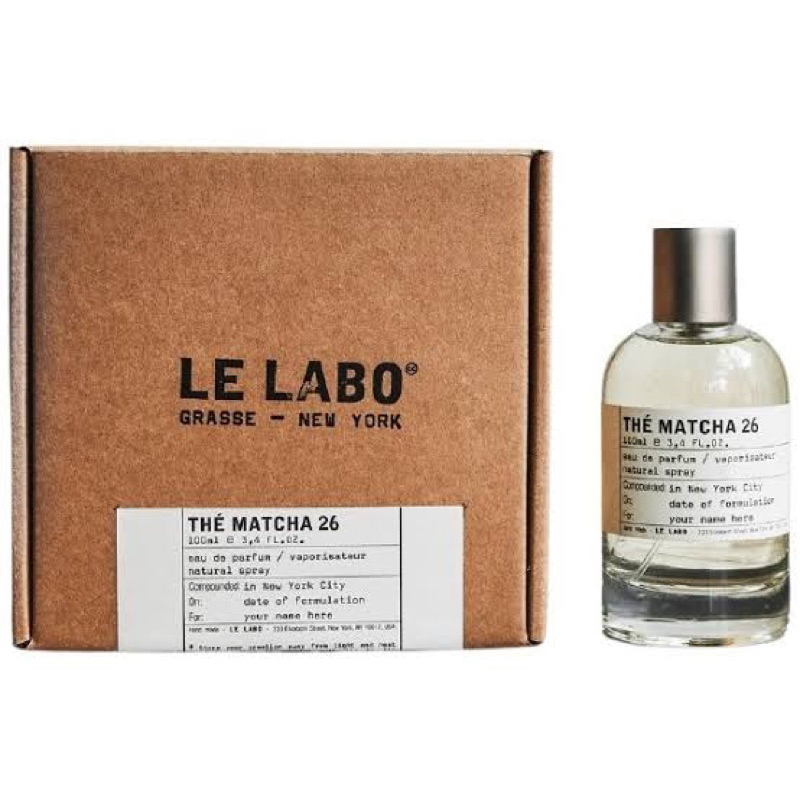 Le Labo Matcha 26 น้ำหอมชาที่สมจริง 🍵 กลิ่นประจำตัวพ่อค้า แบ่งขาย ...