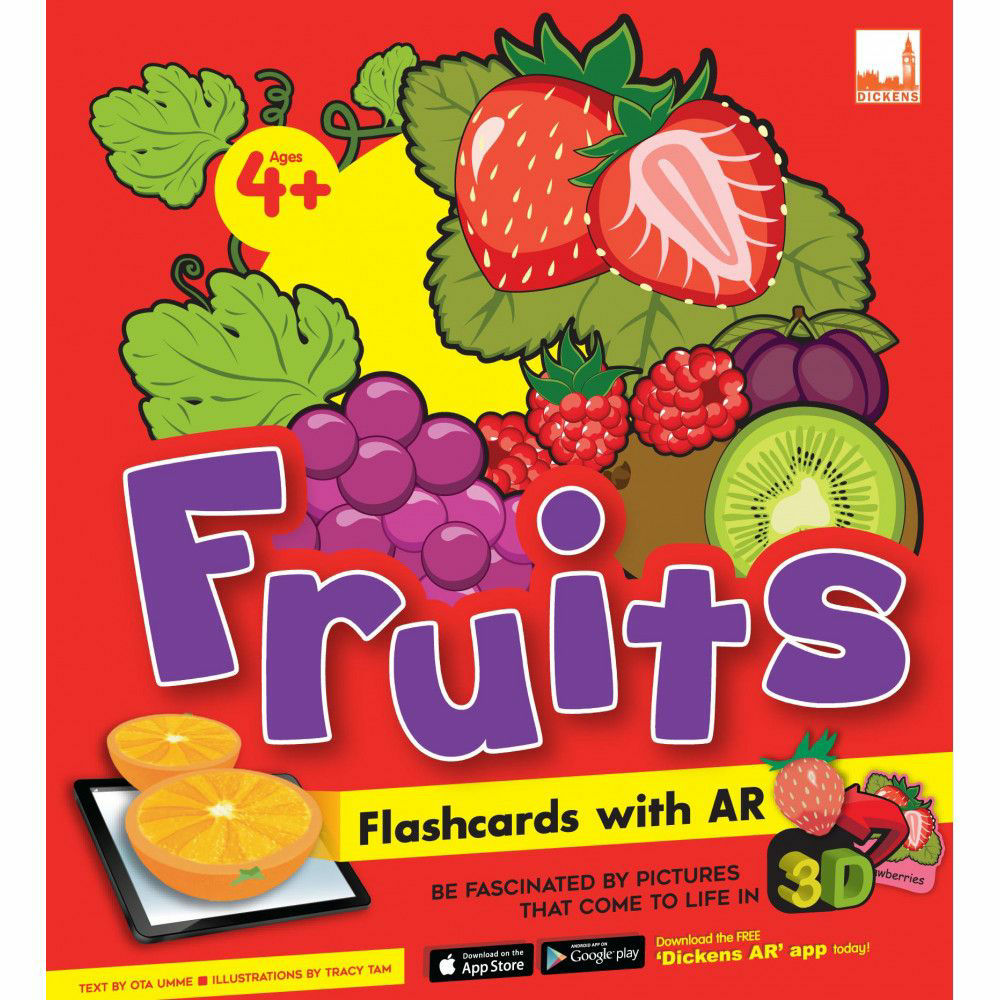 ^NANMEEBOOKS หนังสือ FLASHCARDS - FRUITS เพอลังอิ | Shopee Thailand