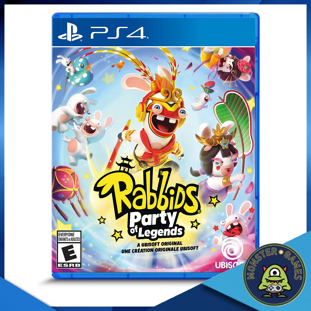 Rabbids Party of Legends Ps4 Game แผ่นแท้มือ1!!!!! (Rabbid Party of ...