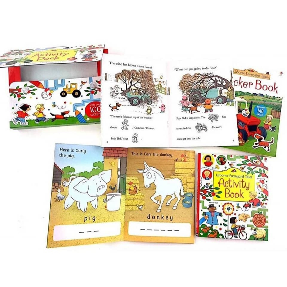 Usborne Activities Packs | Shopee Thailand
