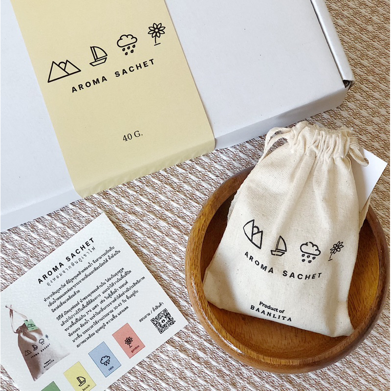 aroma sachet SET(รวม4กลิ่น) | Shopee Thailand