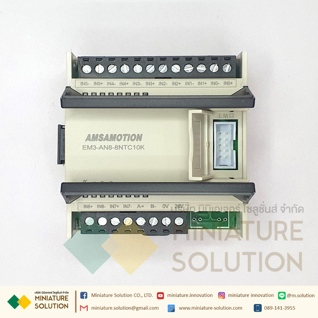 AMSAMOTION PLC RS422 RS485 Series FX3U Relay/Transistor Controller USB ...