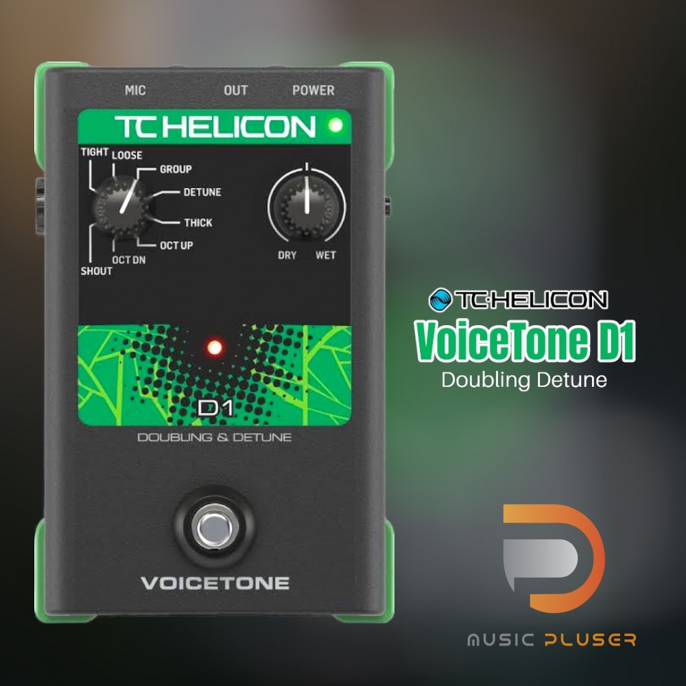 TC Helicon VoiceTone D1 Doubling Detune | Shopee Thailand