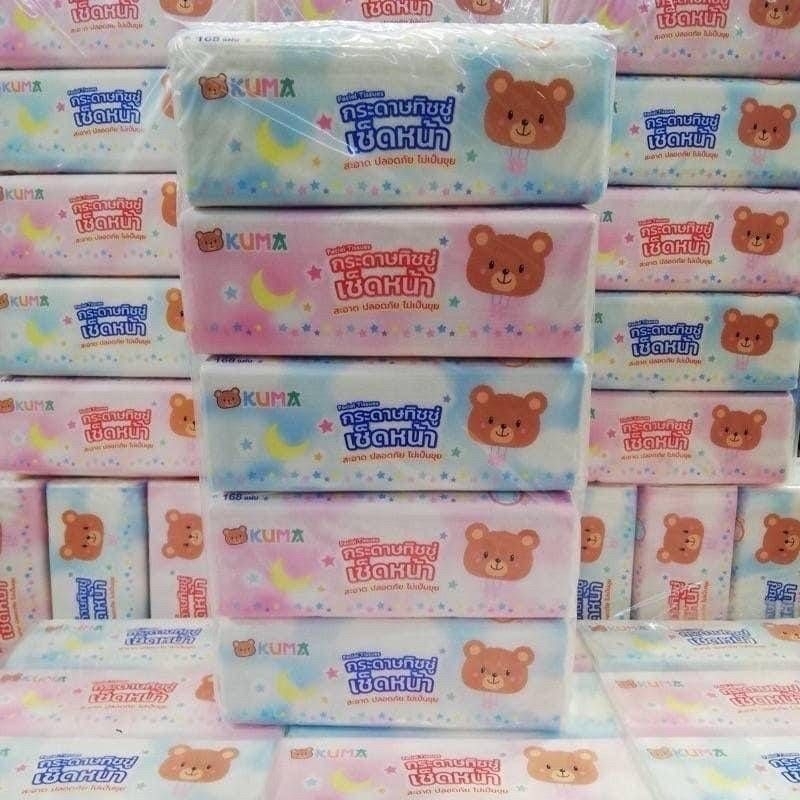 กระดาษทิชชู่คุมะ Kuma Tissue แพ็คละ 5 ห่อ | Shopee Thailand