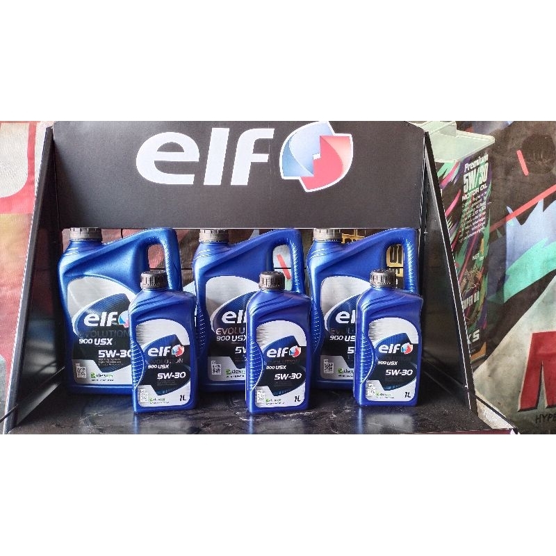 นำ้มันเครื่องสังเคราะห์แท้Total Elf EVOLUTION 900 USX 5W-30 | Shopee ...
