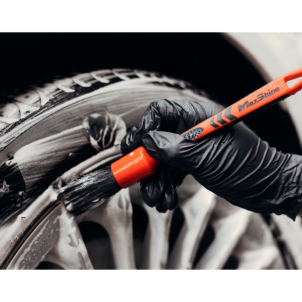 แปรงทำความสะอาดภายนอกรถยนต์ พรม ซอกล้อ - MAXSHINE DETAILING BRUSH ...