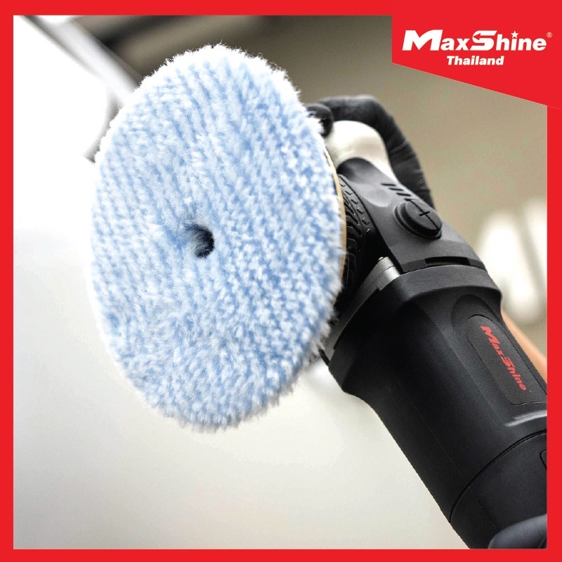 ใบขัดสีรถยนต์ ขนแกะสั้น - MAXSHINE SYNTHETIC WOOL CUTTING PAD | Shopee ...