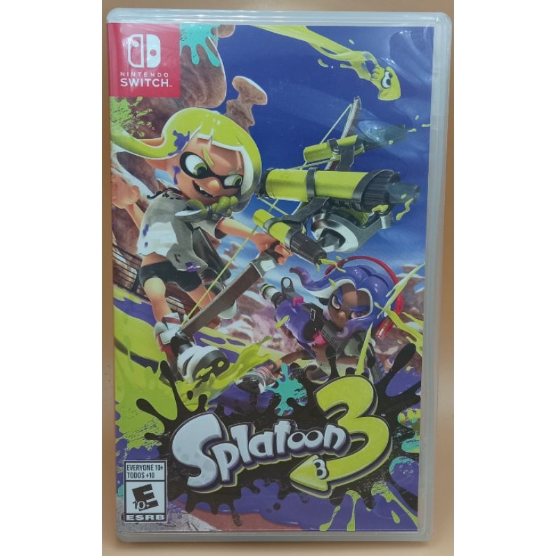 (มือสอง) มือ2 เกม Nintendo Switch : Splatoon 3 มีภาษาอังกฤษ สภาพดี ...