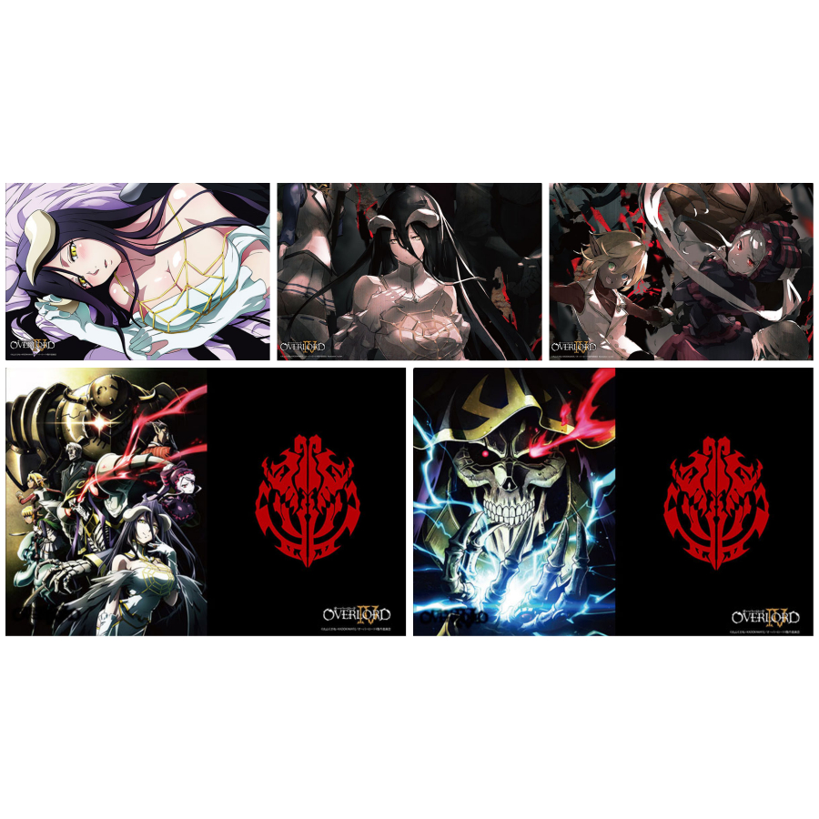 Bushiroad Rubber Mat V2 Overlord IV : Ainz Ooal Gown (Momonga), Albedo ...
