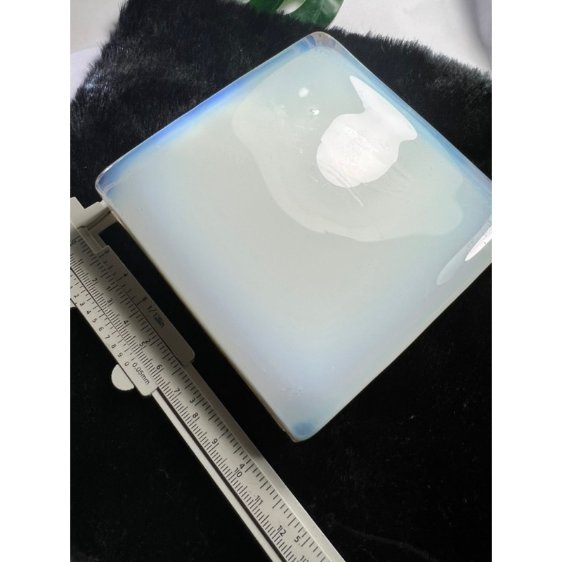 glass block milk opal White 600 gram 1 pieces พลอย ก้อน สำหรับ ตัด ...