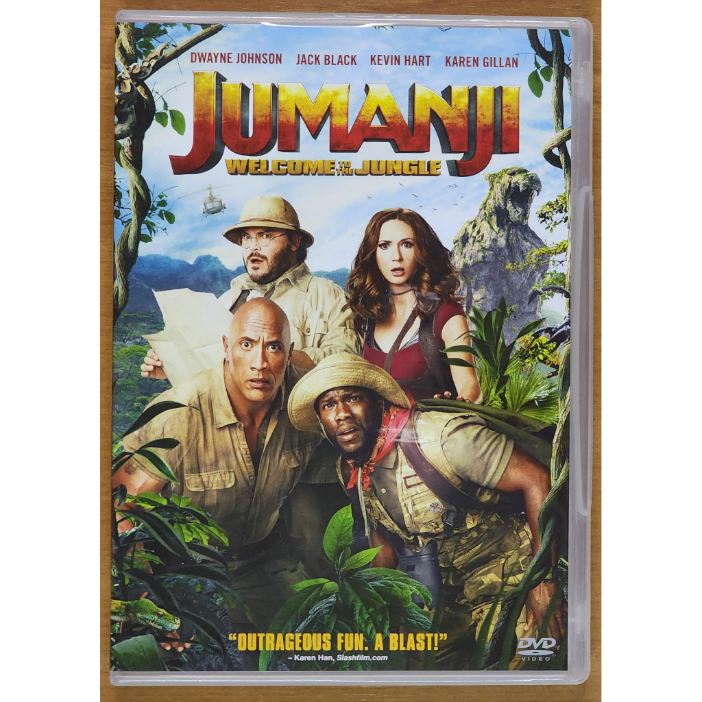 [ฺDVD แผ่นแท้] Jumanji: Welcome to the Jungle / จูแมนจี้ เกมดูดโลก บุก ...