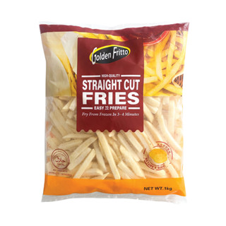 Golden Fritto โกลเด้นฟริตโต เฟรนซ์ฟรายส์ มันฝรั่งทอดแช่แข็ง ขนาด 1 กก. ...