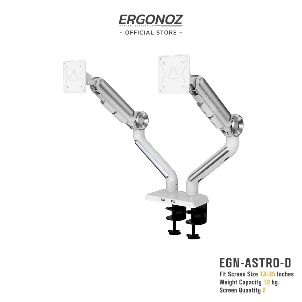 ERGONOZ แขนจับจอ ขาตั้งจอคอมพิวเตอร์ Monitor Arm รุ่น ASTRO สำหรับหน้าจอ 13 - 35 นิ้ว | Shopee ...