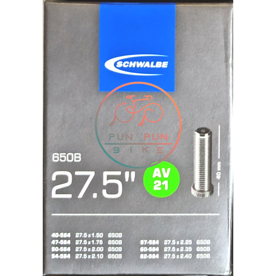 ยางใน Schwalbe AV12A AV13 AV19 AV2 AV21 AV3 AV4 AV6 AV7 AV7A SV12A SV13 SV15 SV15 SV16 SV17 SV19 ...