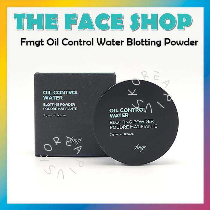 [THE FACE SHOP] Fmgt Oil Control Water Blotting Powder 7g | Shopee Thailand