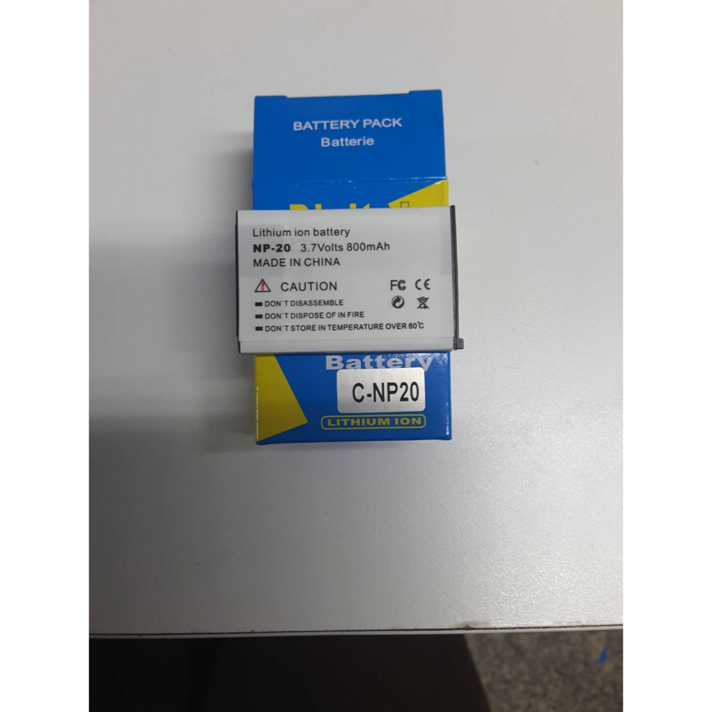 แบตเตอรี่กล้อง Casio รุ่น CNP-20 , Bettery For Casio CNP-20 | Shopee ...