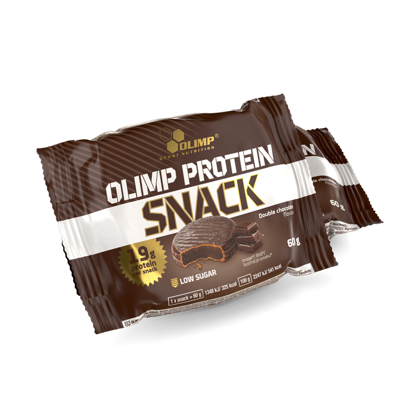 Olimp Protein Snack 60g จำนวน 4 ชิ้น หรือ 12 ชิ้น (1 กล่อง) โปรตีนสแน็ค ...