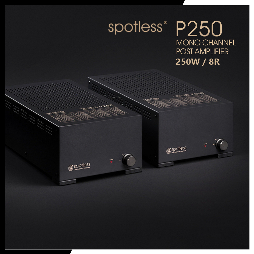 พาวเวอร์แอมป์ | spotless - P250 | monoblock power amplifier | 250 Watt ...