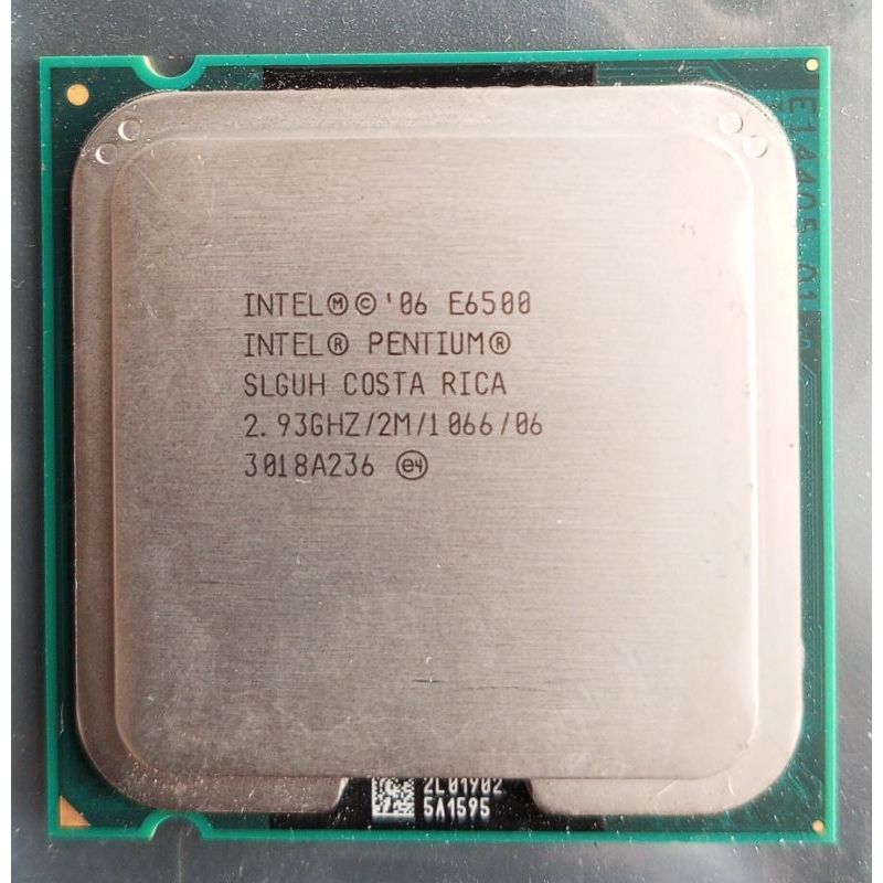 Intel Pentium Dual Core E6500 2.93GHz 2Cores 2Threads Socket 775 ...
