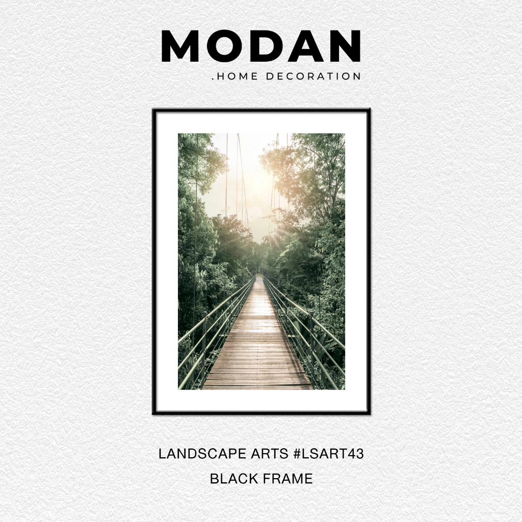 ⚡ พร้อมจำหน่าย ⚡ MODAN ภาพตกแต่งบ้านสไตล์โมเดิร์น LANDSCAPE ART รหัส ...