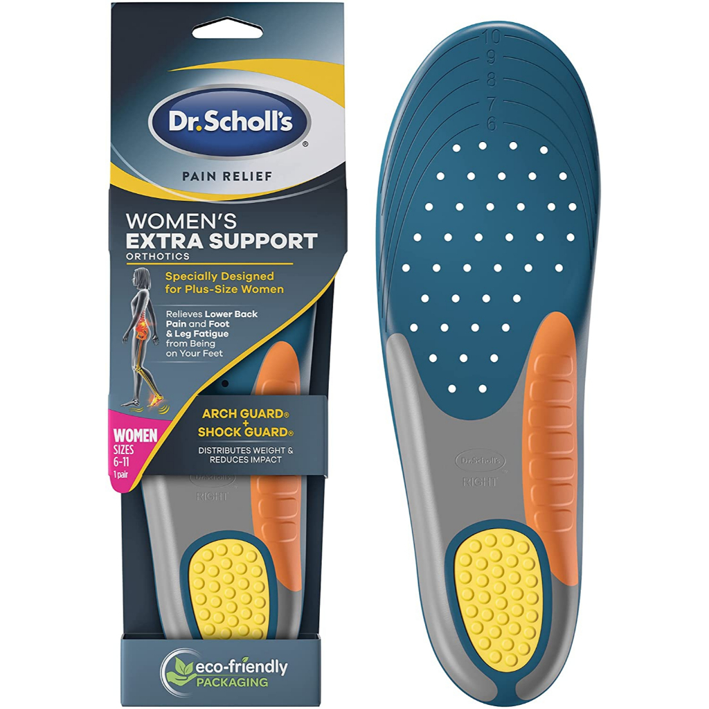 [ของแท้ 100%] DR.SCHOLL EXTRA SUPPORT ORTHOTICS ARCH GUARD + SHOCK ...