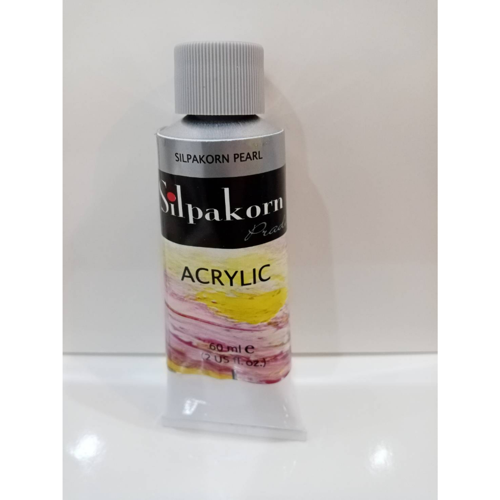 สีอะคริลิค ศิลปากรประดิษฐ์ 60 ml. Silpakorn Pradit Acrylic Colors ...