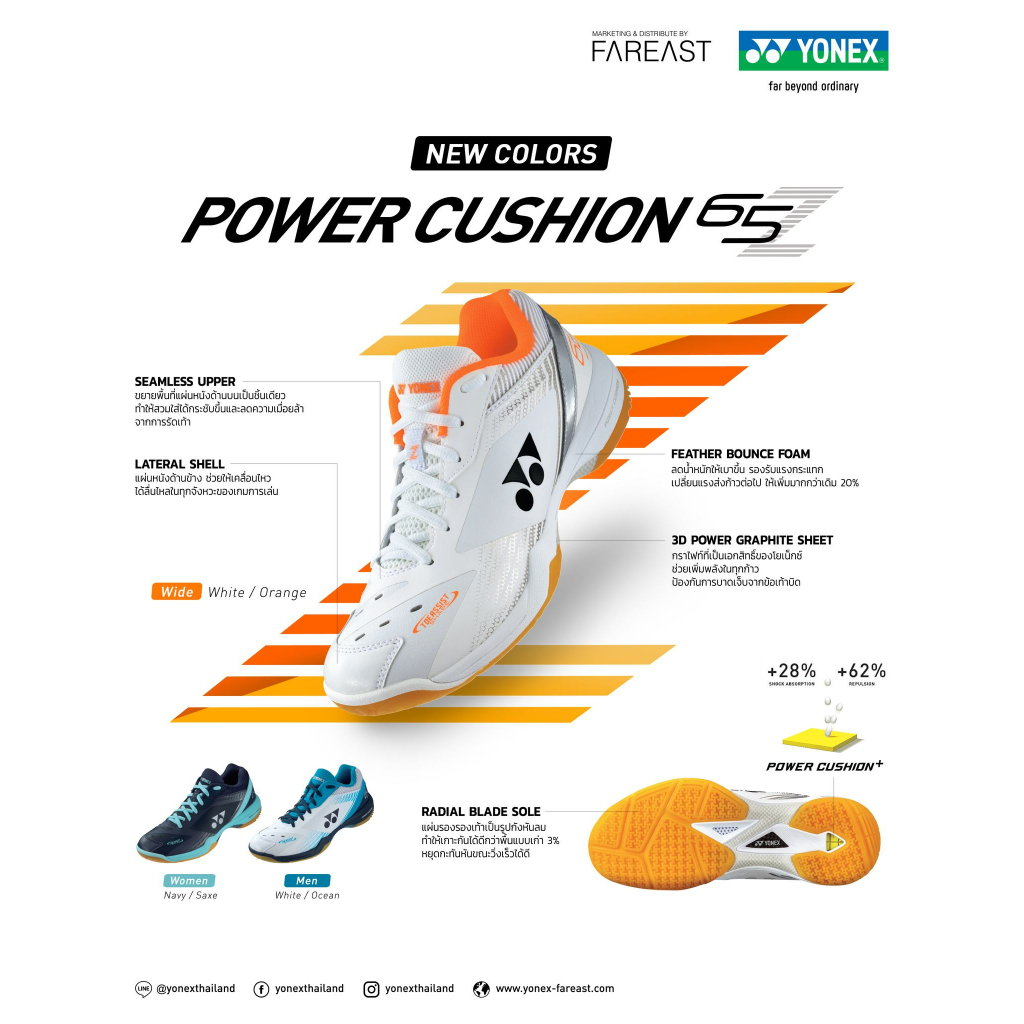 Yonex Power Cushion 65z | Shopee Thailand