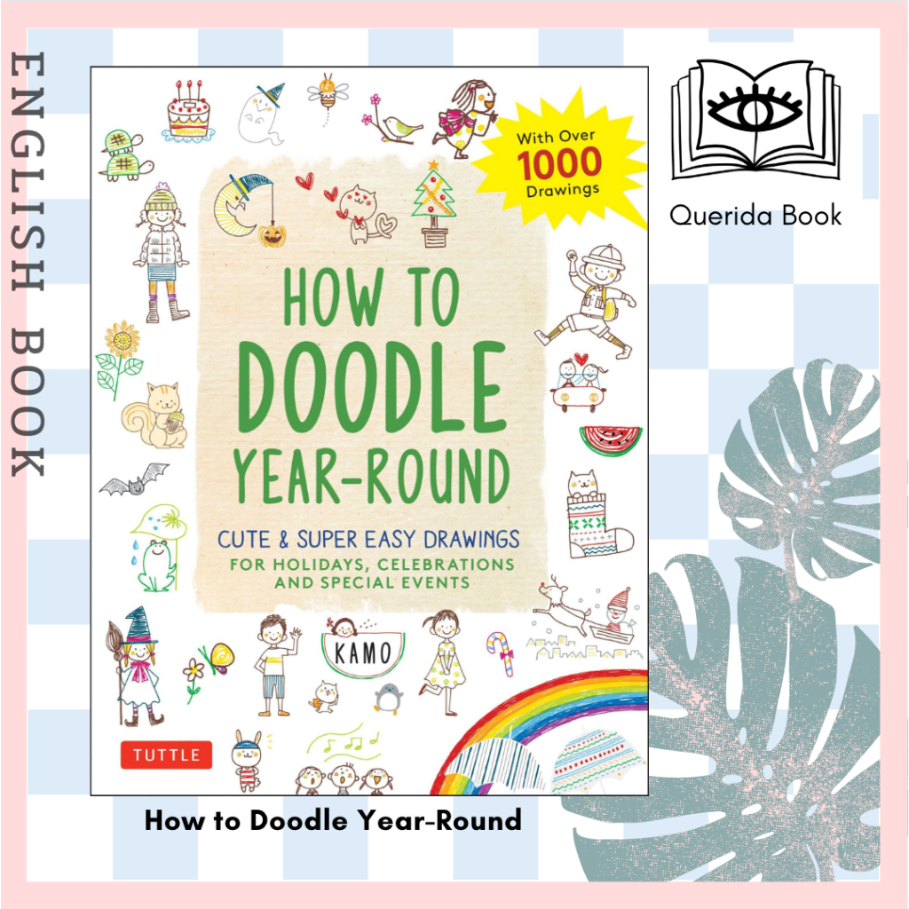 [Querida] หนังสือภาษาอังกฤษ How to Doodle Year-Round by Kamo | Shopee ...
