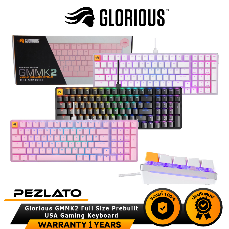 Glorious GMMK2 Full Size Prebuilt USA Gaming Keyboard | Shopee Thailand