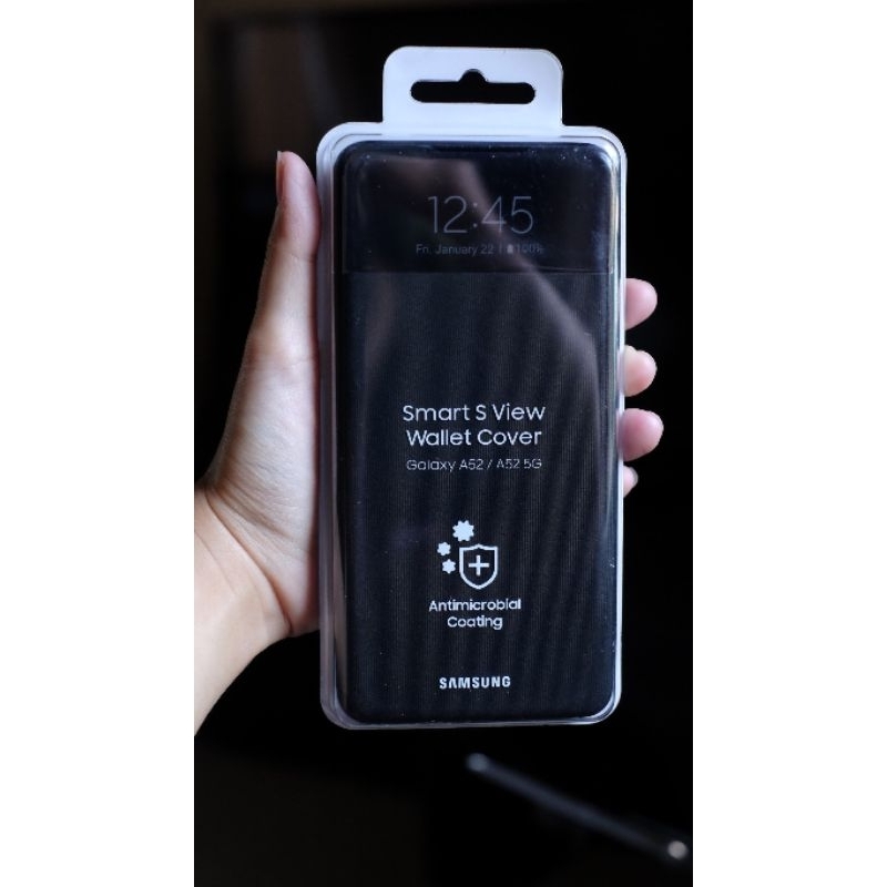 เคสมือถือซัมซุงของแท้!! Samsung Smart S View Wallet Cover Galaxy A52 ...