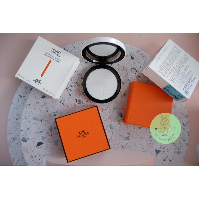 HERMES Radiant Matte Powder 6.5 g. ป้ายKing Power | Shopee Thailand