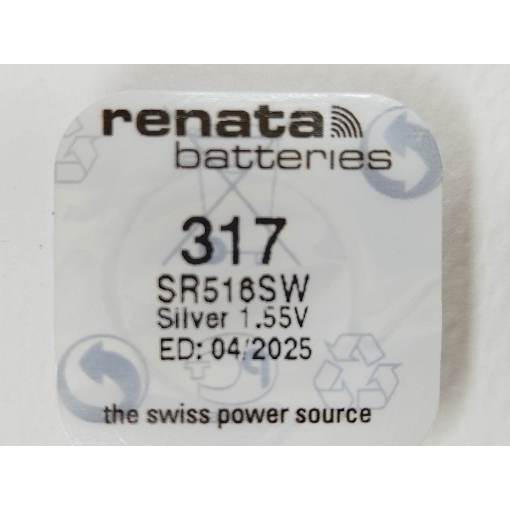 ถ่านกระดุม Renata (377/626)(371/920)(395/927)(321/616)(364/621)(315/716 ...