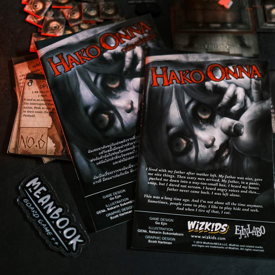 [แถมฟรีคู่มือภาษาไทย] Hako Onna กล่องซ่อนผี Board Game [G1/MiniRaiders(10)] | Shopee Thailand