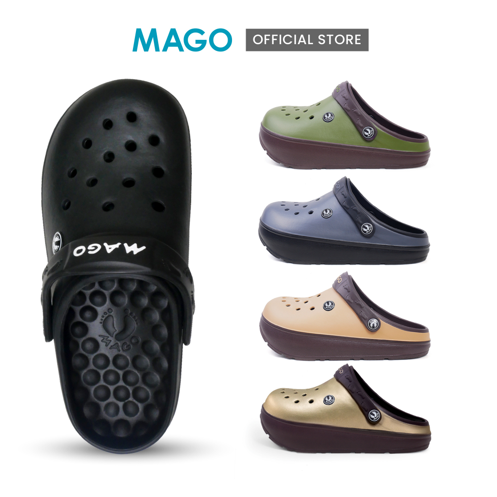 MAGO FOOTWEAR " BAMBO " ( Basic Color) | Shopee Thailand