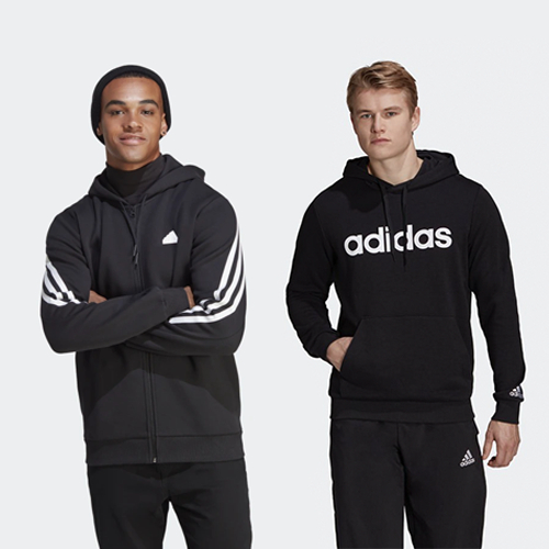 Adidas เสื้อฮู้ด ESSENTIALS FRENCH TERRY LINEAR LOGO | Shopee Thailand