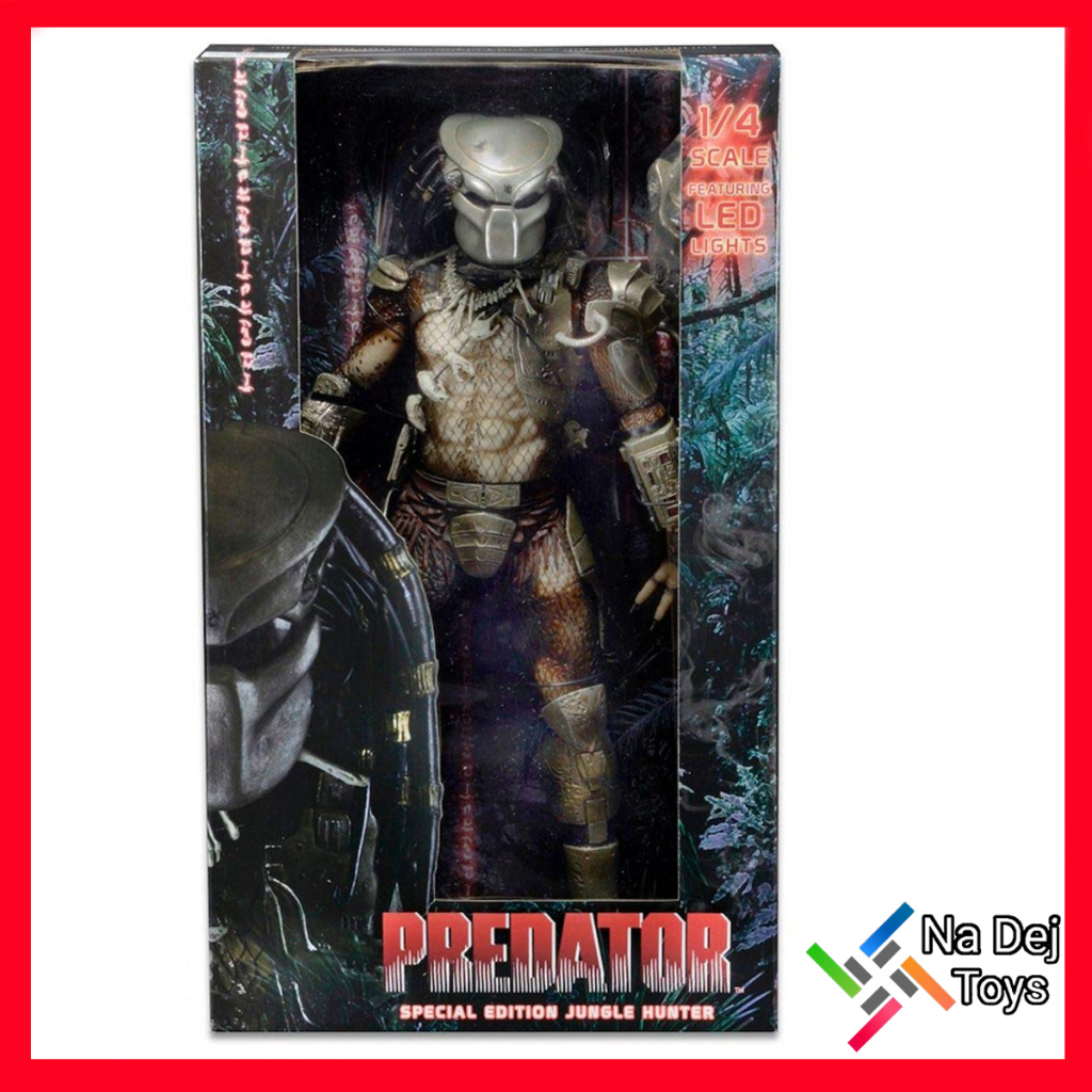 NECA Predator Special Edition Jungle Hunter 1/4 Figure เพรดเดเตอร์ ...