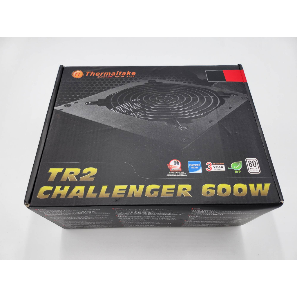 POWER SUPPLY THERMALTAKE TR2 Challenger 600W 80Plus | Shopee Thailand