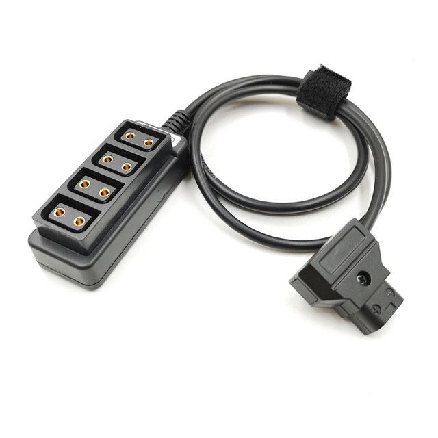 D-Tap Male to 4-Port Female Cable Splitter for V-mount Battery | Shopee ...