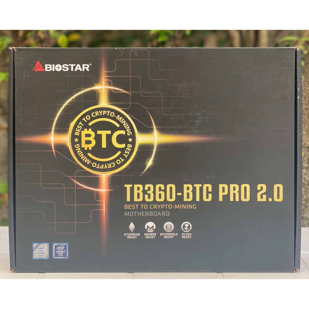 MAINBOARD (เมนบอร์ด) 1151 BIOSTAR TB360-BTC PRO 2.0 Intel B360 DDR4 ...