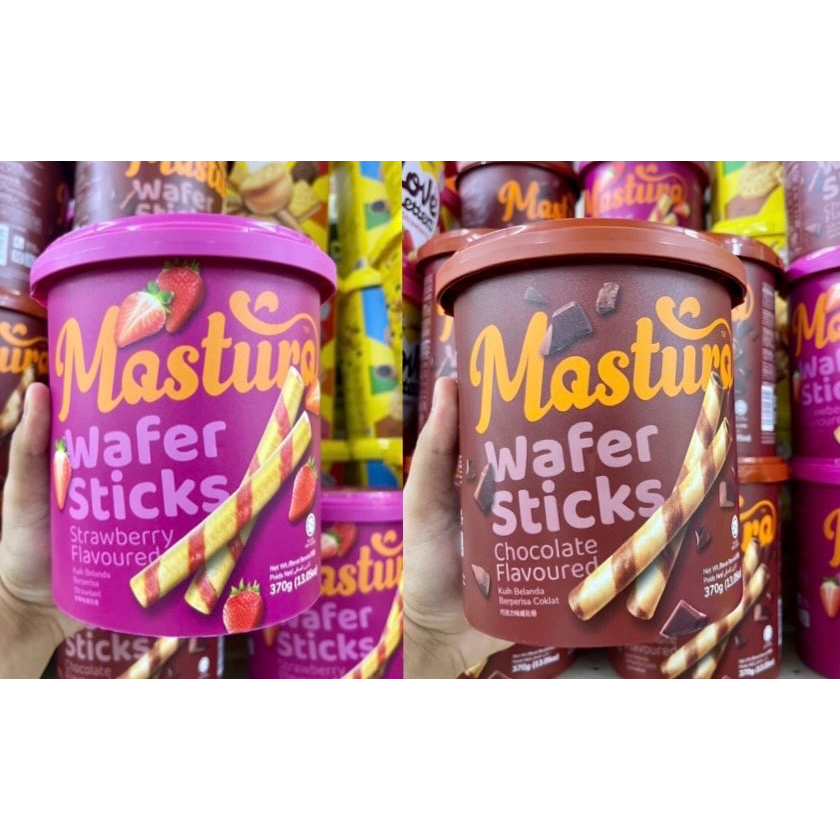 Julie's Mastura Wafer Sticks เวเฟอร์ ถัง 370 กรัม | Shopee Thailand