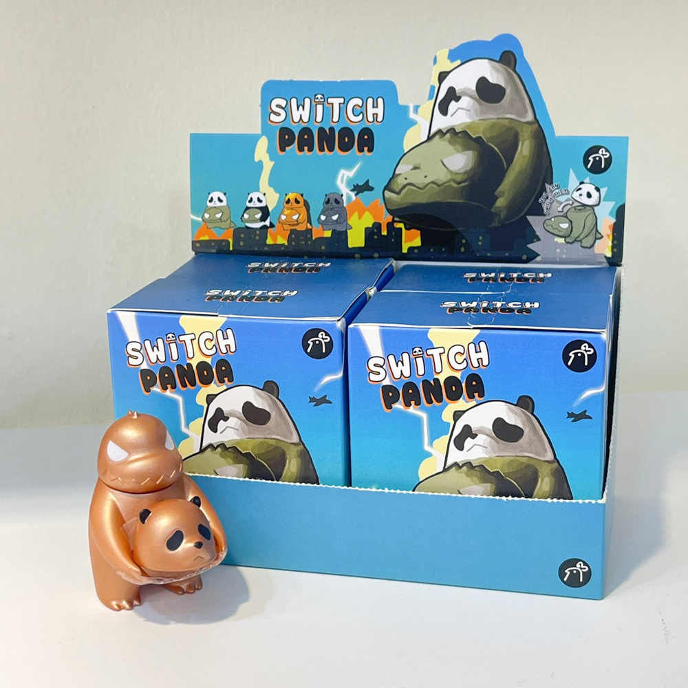 Lucky Box!!! กล่องสุ่มพี่แพนด้าแบกหัวไคจูรุ่น SWITCH PANDA MINI พี่แพน ...
