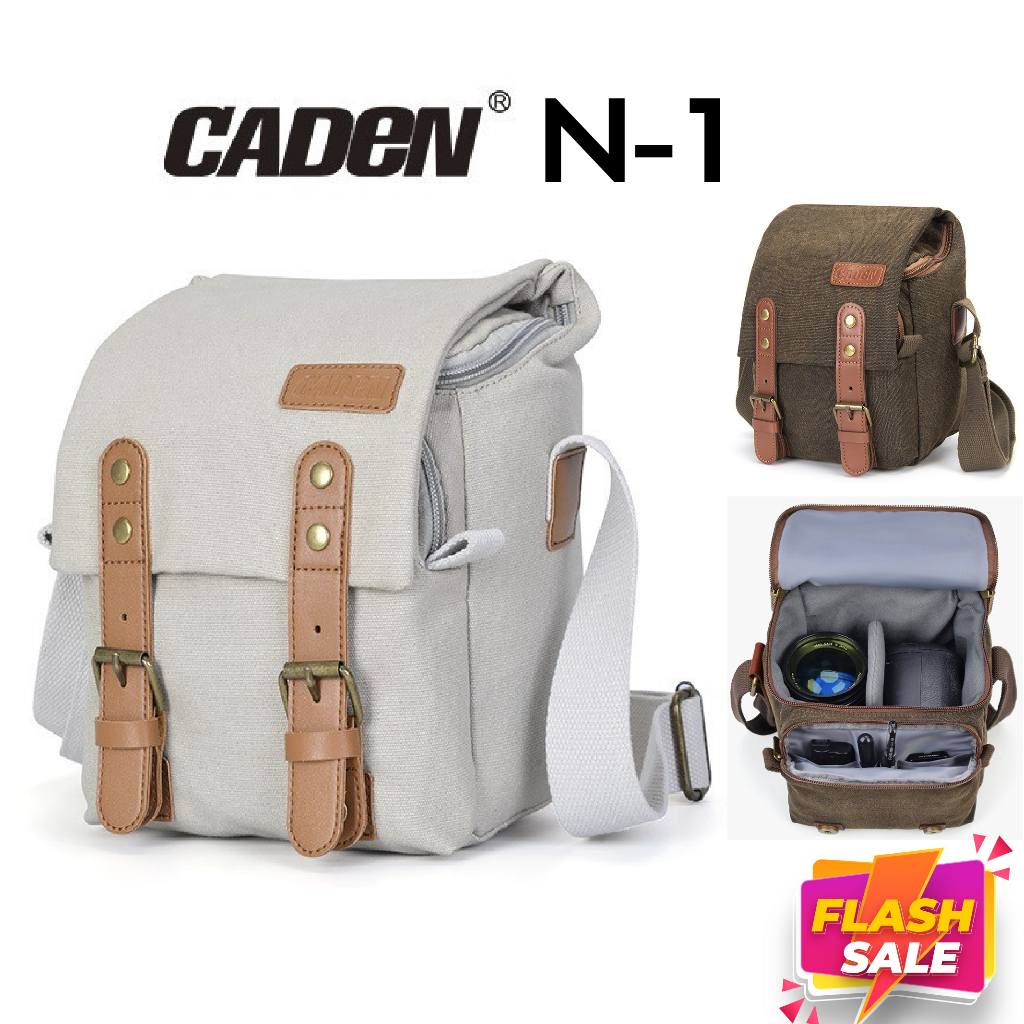 🔥พร้อมส่ง🔥 กระเป๋ากล้อง Camera Bag Dslr/Mirrorless CADEN รุ่น N1 สำหรับ ...